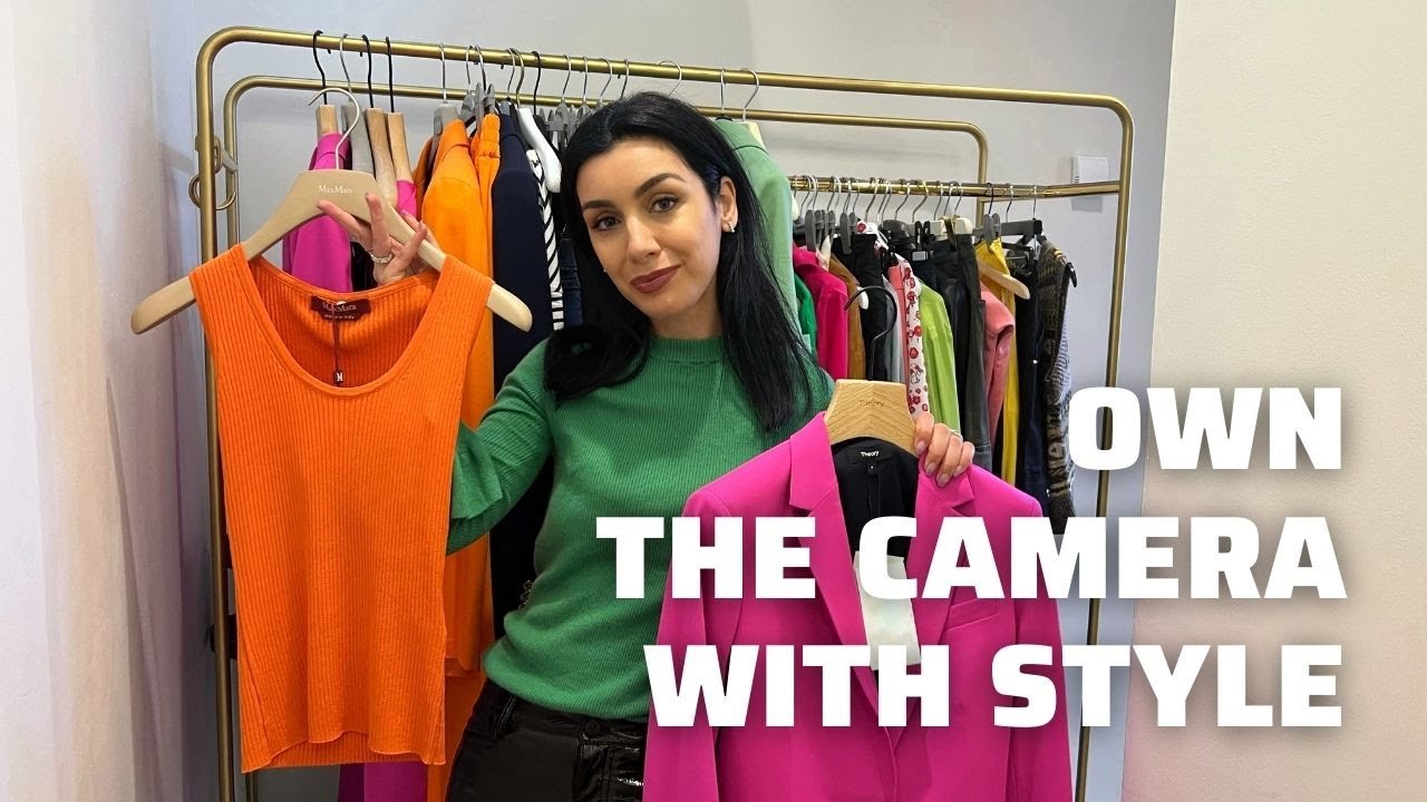 How To Look Photogenic On Camera: Fashion and Color Tips - YouTube