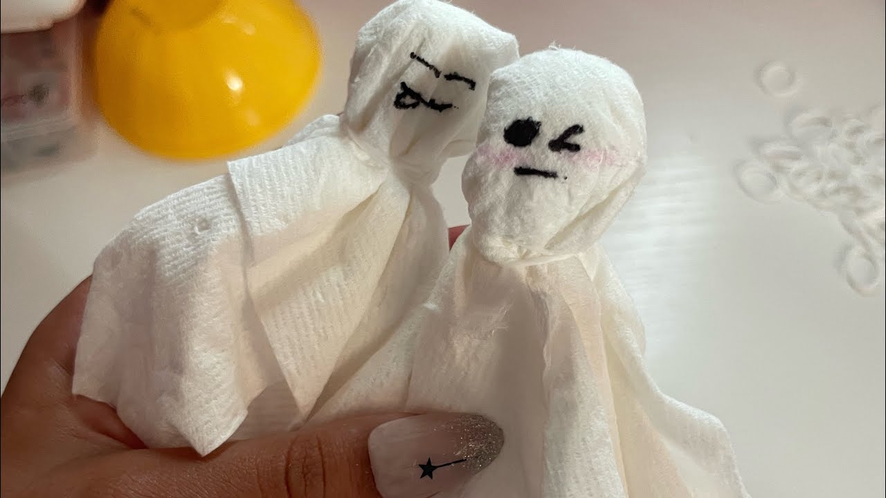 How to make a DIY ghost - YouTube
