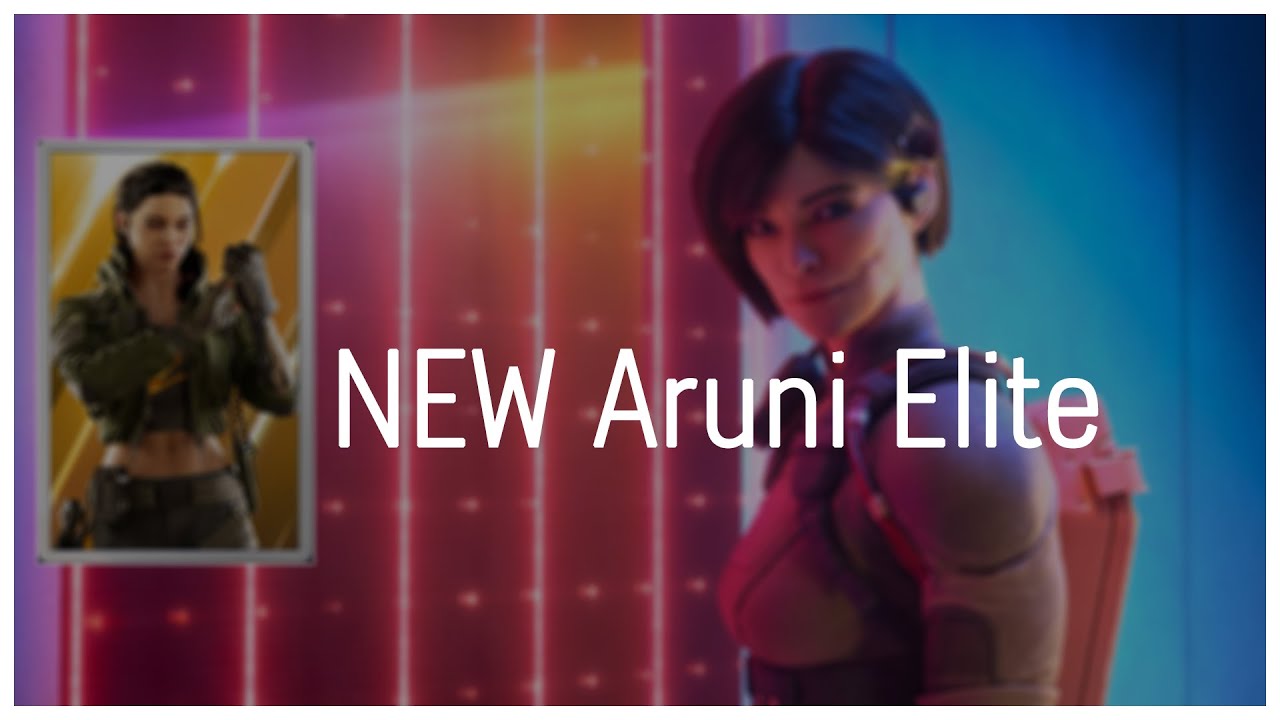 NEW Aruni Elite! (Rainbow Six Siege) - YouTube