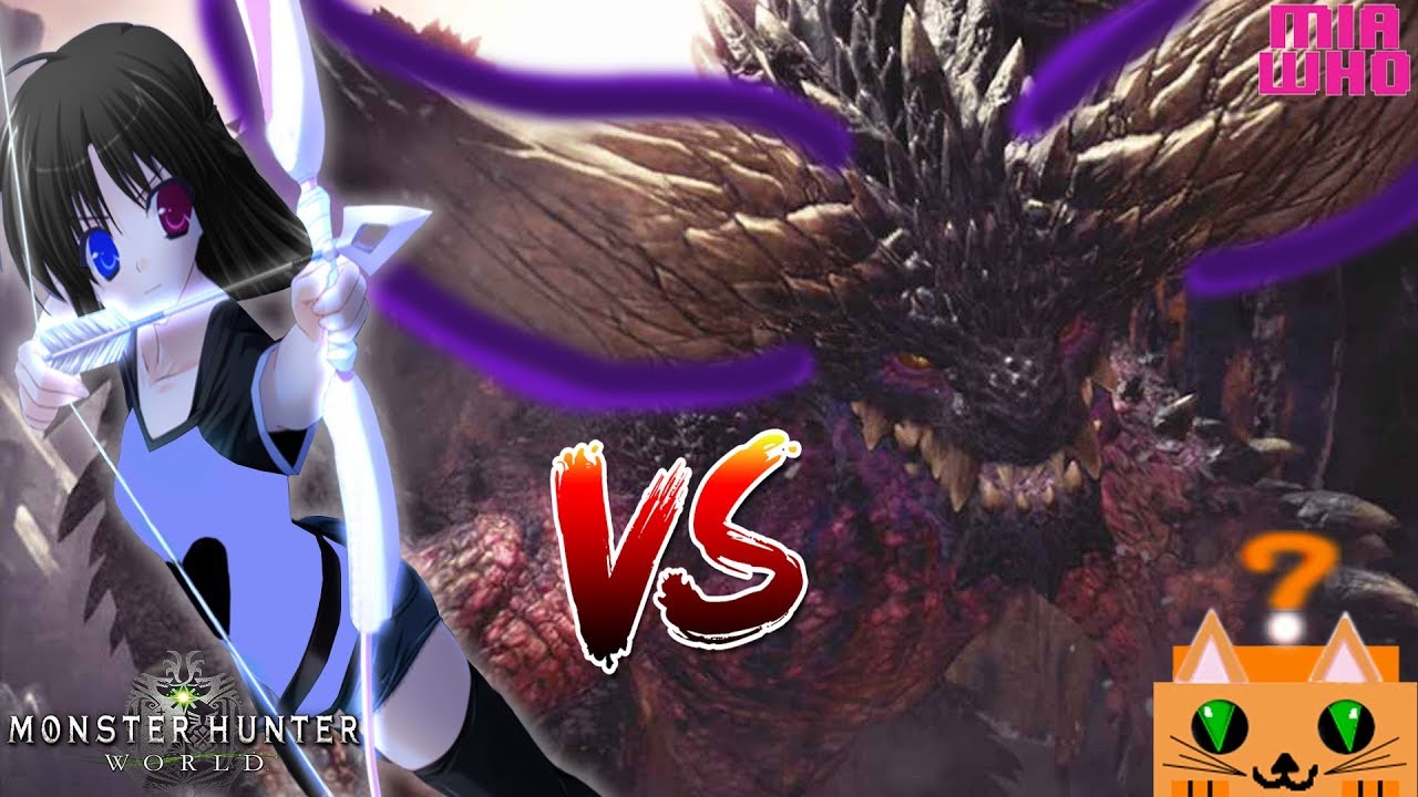 Kjarr Bow "Spark" vs Tempered Nergigante| New Taroth Bow - Monster ...