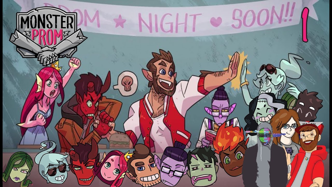 I AM QUEEF!: Monster Prom Let's Play Ep 1. Brothers in Arms - YouTube