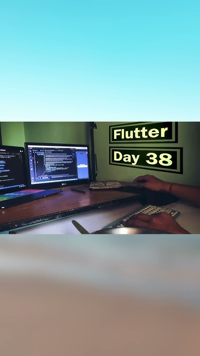 Day 38 App Development in Flutter↘️Timelapse ↙️ #100daysofcoding - YouTube