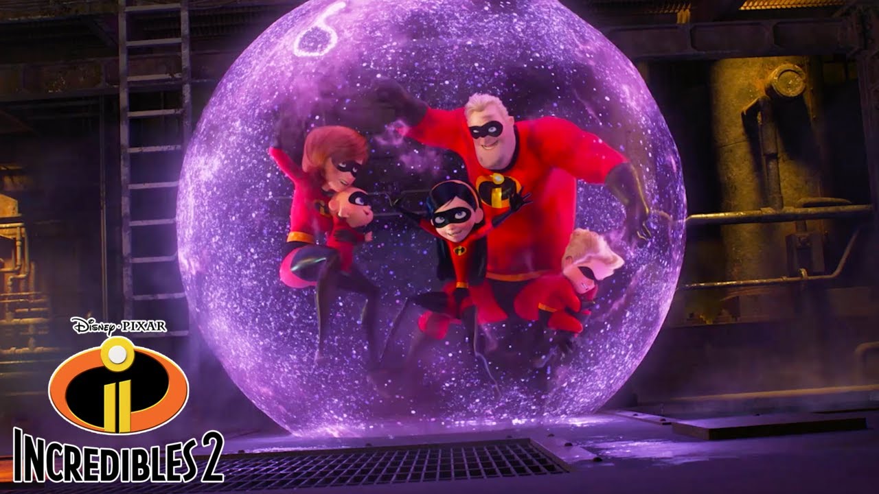 The Incredibles VS The Drill Machine ️| The Incredibles 2 | Disney ...