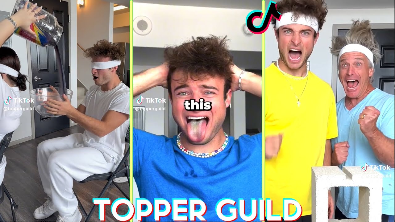 NEW TOPPER GUILD Tiktok Funny Videos - @topperguild Road to 20 Million ...