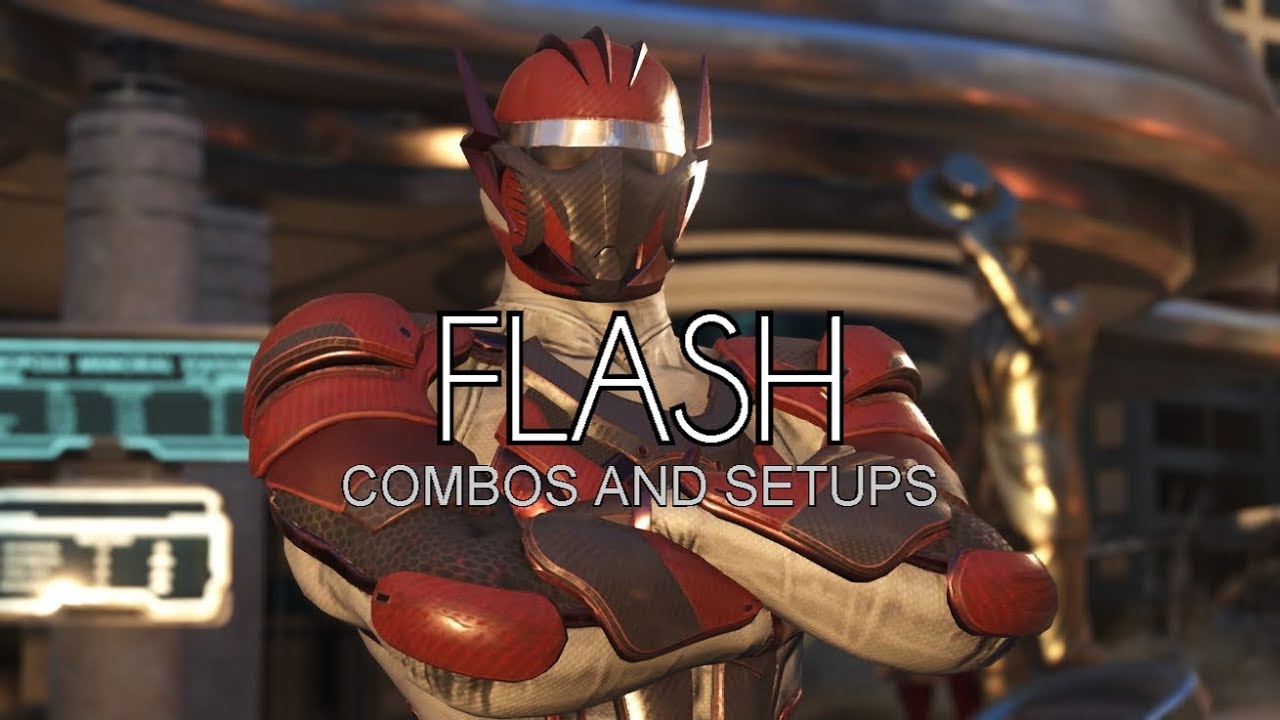 Injustice 2: Flash Combos & Setups (422.43-1223.68%) - YouTube
