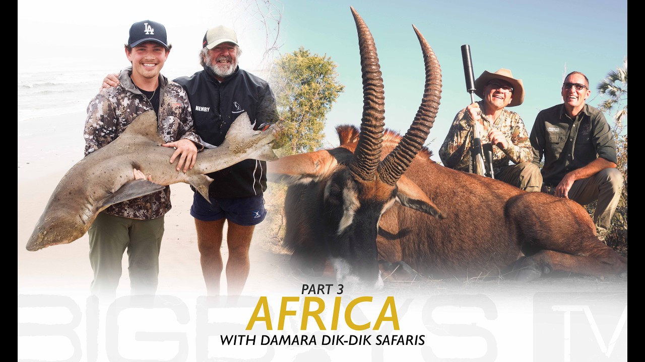 Big Boys TV, Africa hunt with Damara Dik-Dik Safaris Part 3 - YouTube