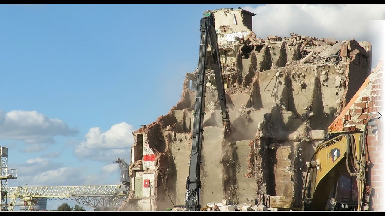 super Abriss Bagger Volvo EC 750 longfront - YouTube