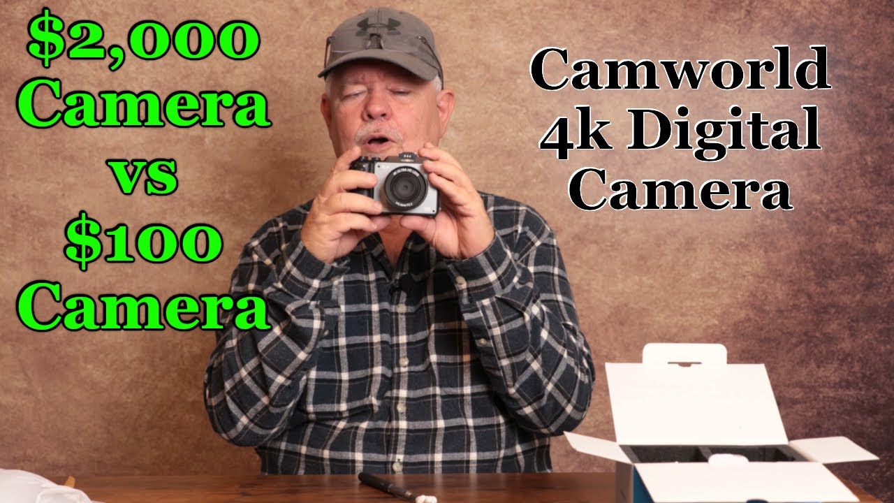 $2000 Camera vs $100 Camera | Camworld 4k Digital Camera - YouTube