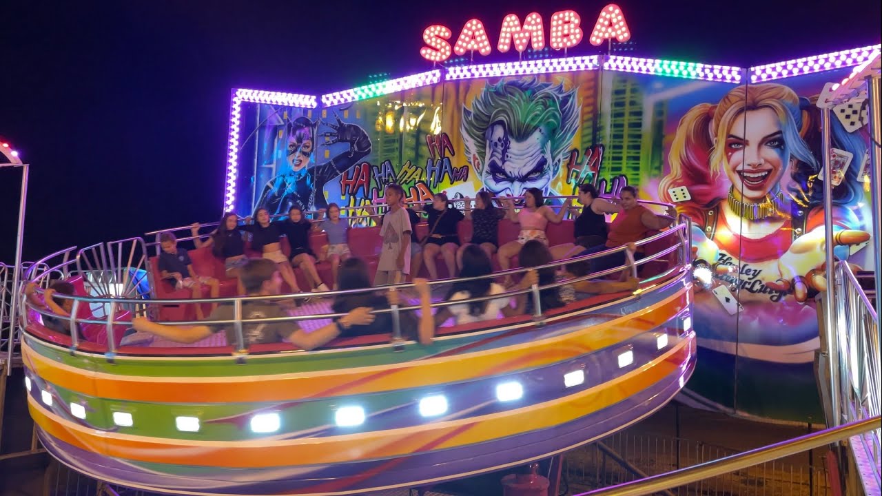 SAMBA EM GOIÂNIA NO PARQUE DE DIVERSÕES CENTRAL PARK!!! PASSEIO NOTURNO PELO PARQUE DE DIVERSÕES ...