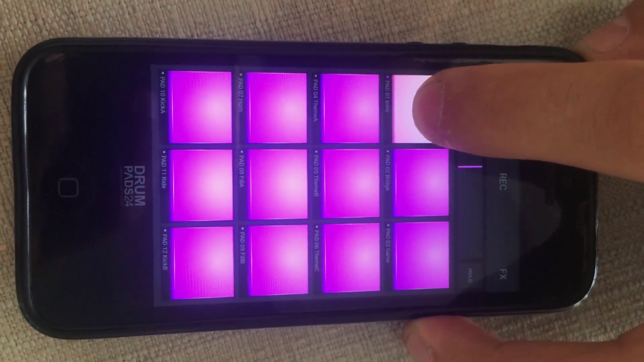 Electro drump pads 24*live*// Halloween EDM - YouTube