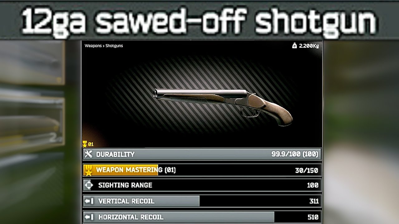 New MP-43 SAWED-OFF Shotgun (AP-20 Ammo) - YouTube