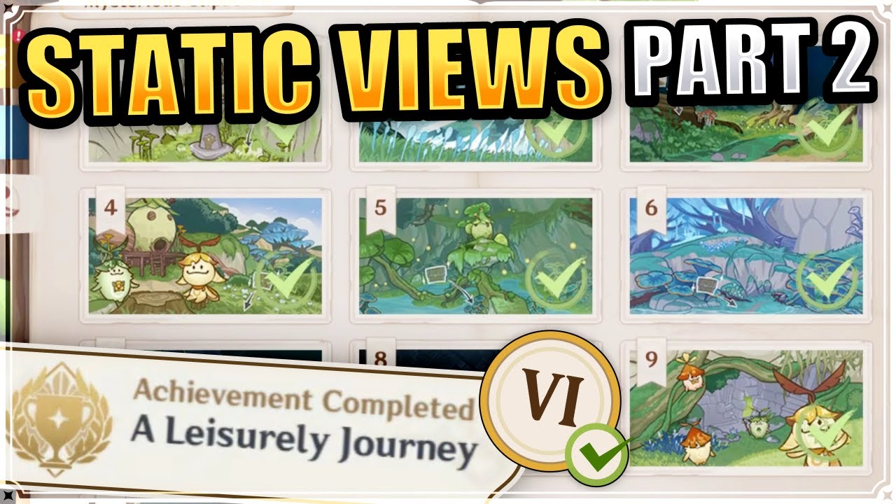 ALL 10 Static View Picture Locations (Chapter 6 DONE Mysterious ...