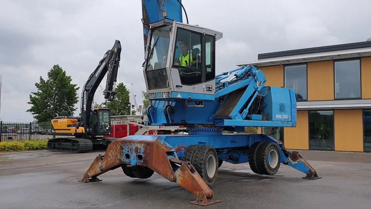 PRIMA Used Equipment: MHL360, sn 3601100177, 29k hrs, 2002 - YouTube