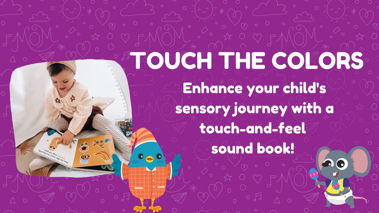 Ditty Bird | Touch the Colors | Interactive Sensory Sound book for ...