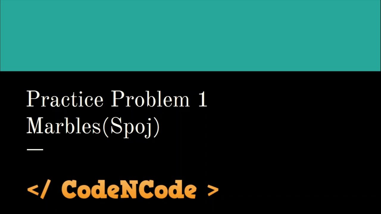 L03 Practice Problem 1 Combinatorics Codencode Youtube