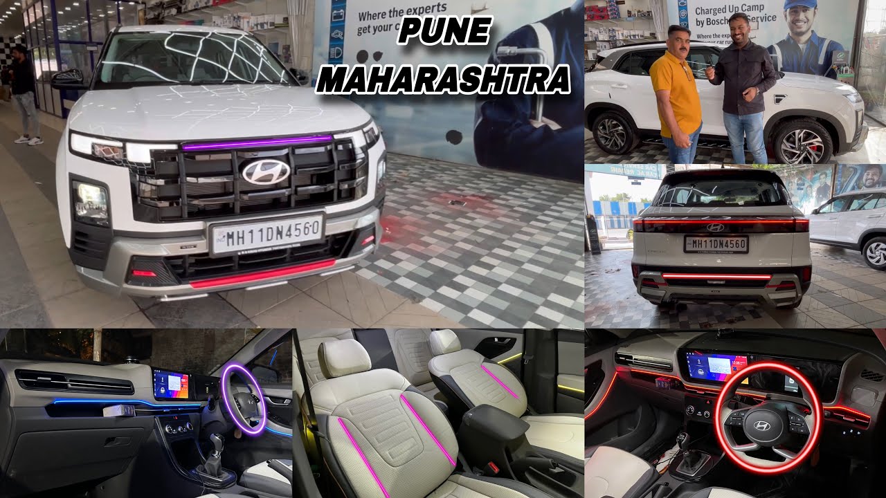 CRETA MODIFICATION IN PUNE MAHARASHTRA | Creta Base Model 2024 Modified ...