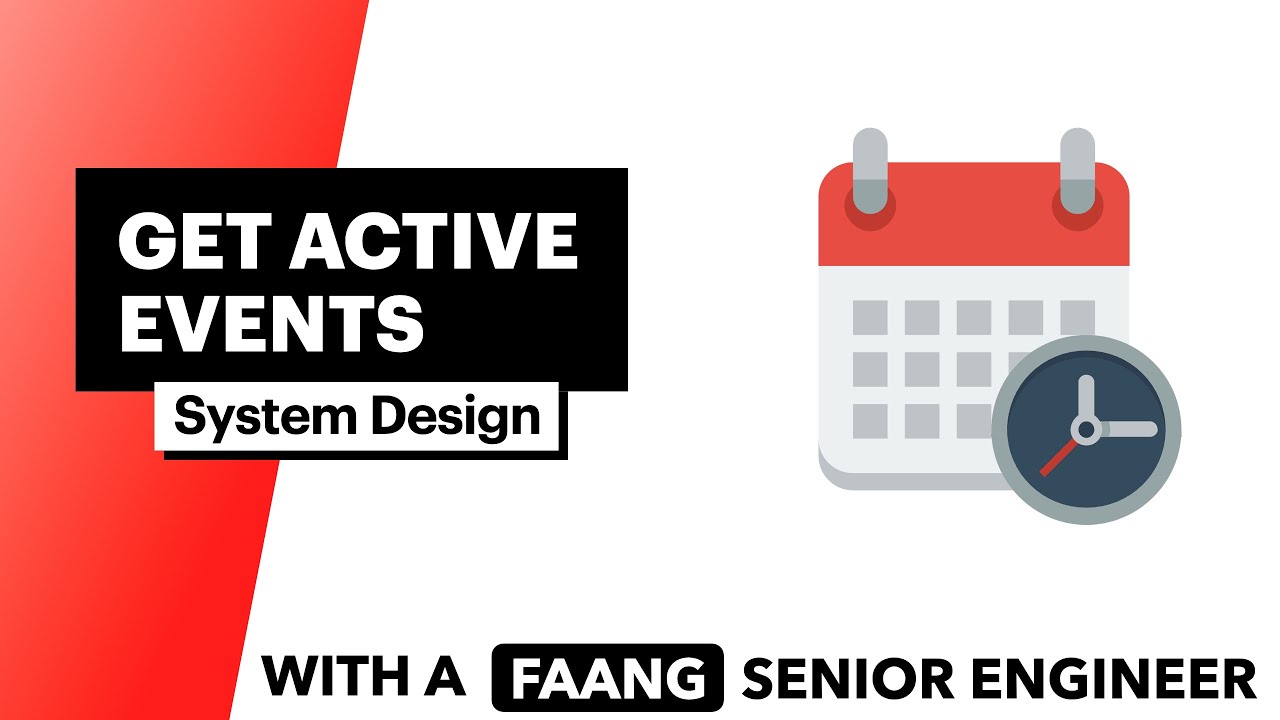 Uber Interview Question | System Design: Get Active Events (5 ...
