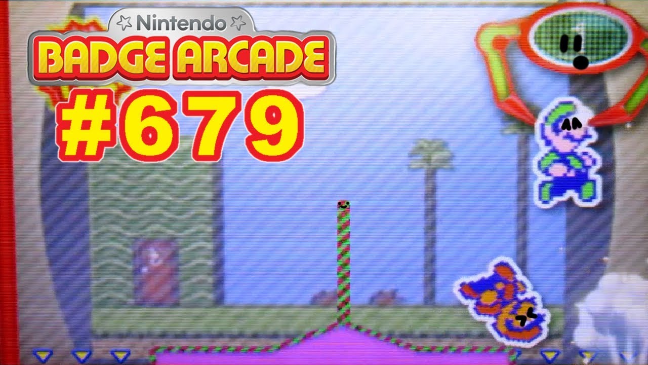 Let's Training: Nintendo Badge Arcade [#679][German] Luigi, was hast du ...