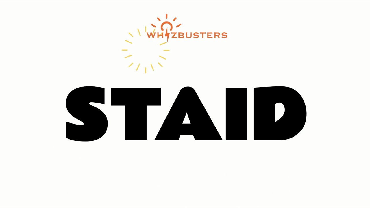 STAID (adjective) Meaning, Pronunciation and Examples in Sentences ...