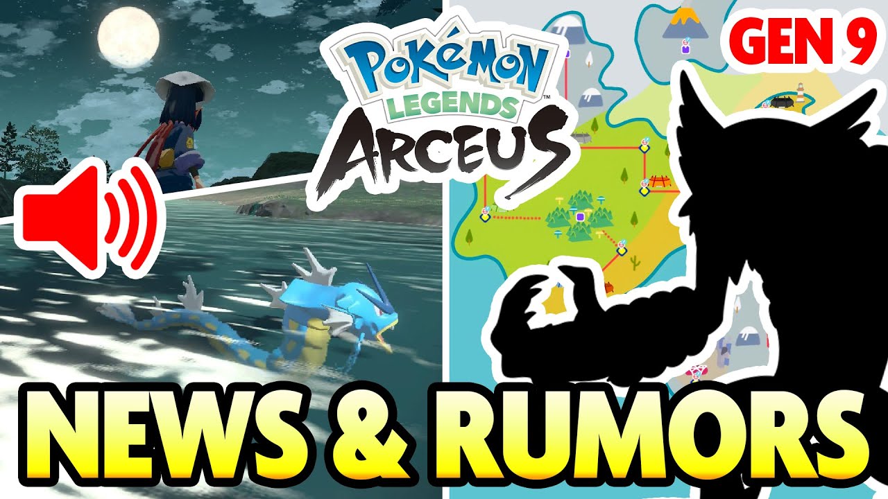 NEW TRAILERS are AMAZING! Gen9 RUMORS and MORE for Pokemon Legends ...