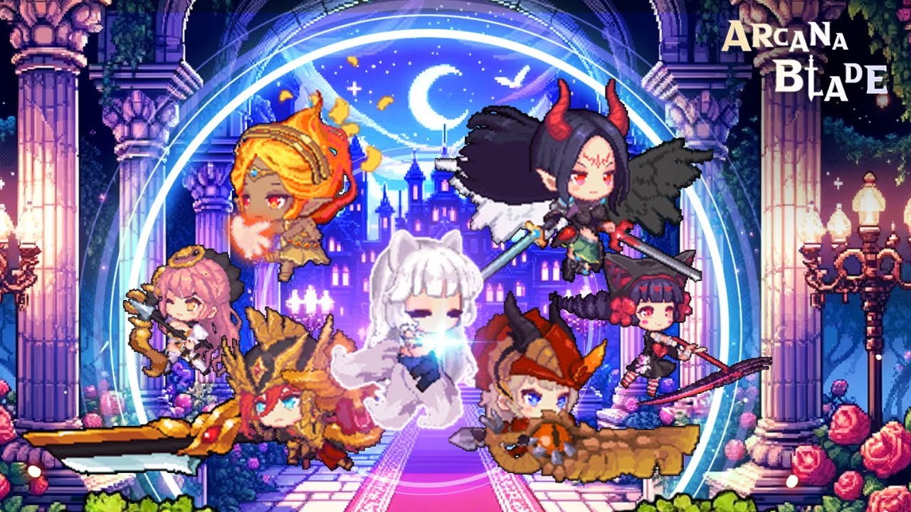 Arcana Blade: Idle RPG Gameplay | 2.5D Pixel Graphics Battle Game - YouTube