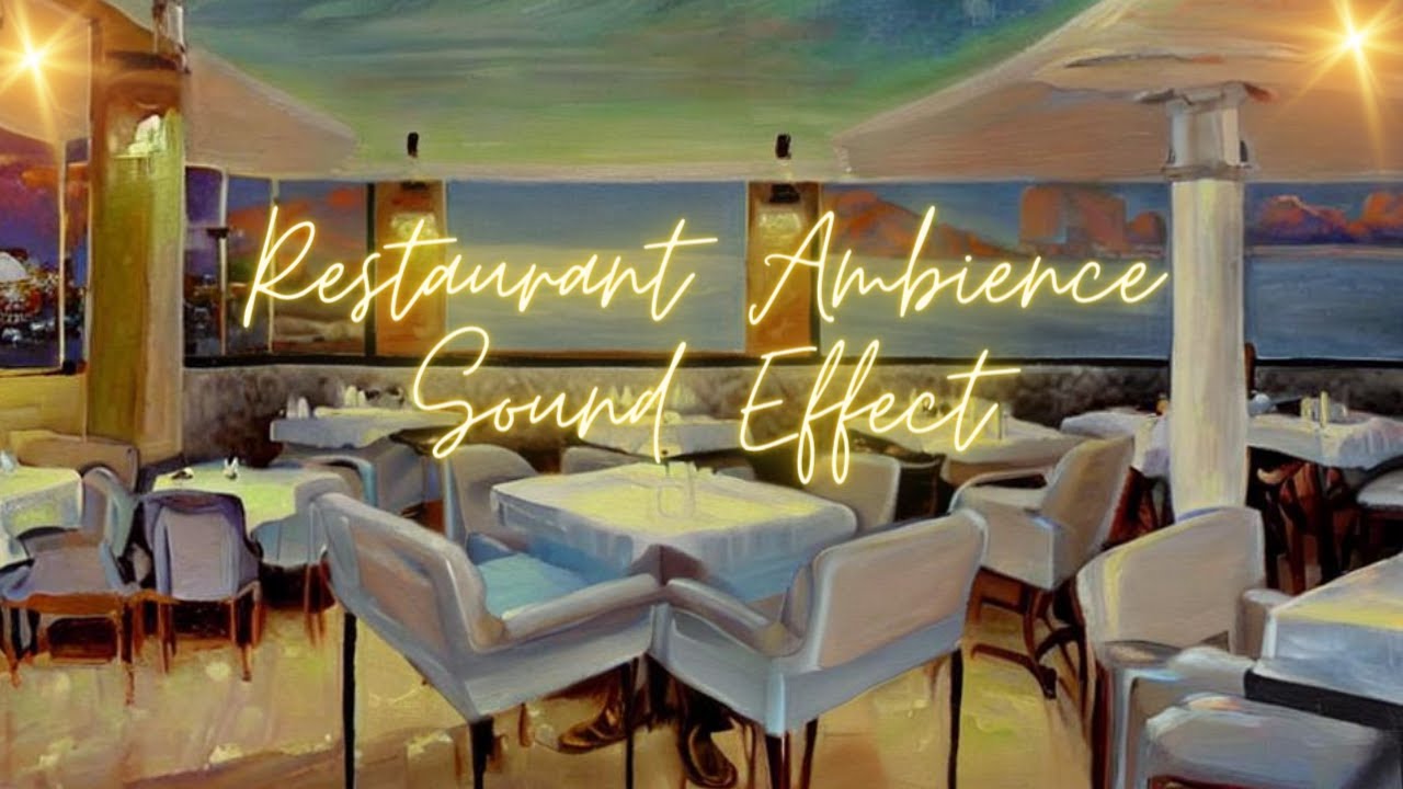 Restaurant Ambience - 1 Hour busy Restaurant Background Noise - YouTube