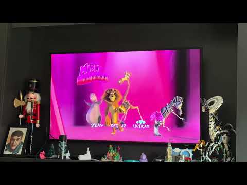 Madly Madagascar DVD Menu Walkthrough