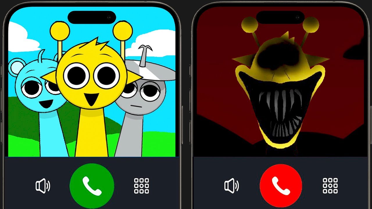 Incredibox Sprunki Talk on the Phone with Different Characters and ...