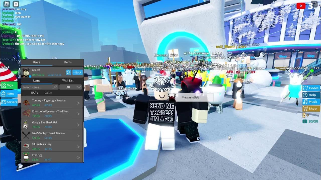 Trade Hangout (Roblox Trade) - YouTube