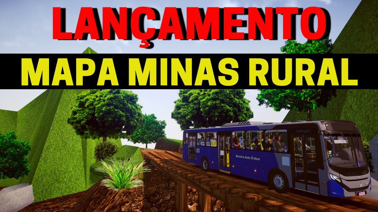 🔴Gameplay Novo Mod Mapa Minas Rural - BH | Proton Bus Simulator | PBSU ...