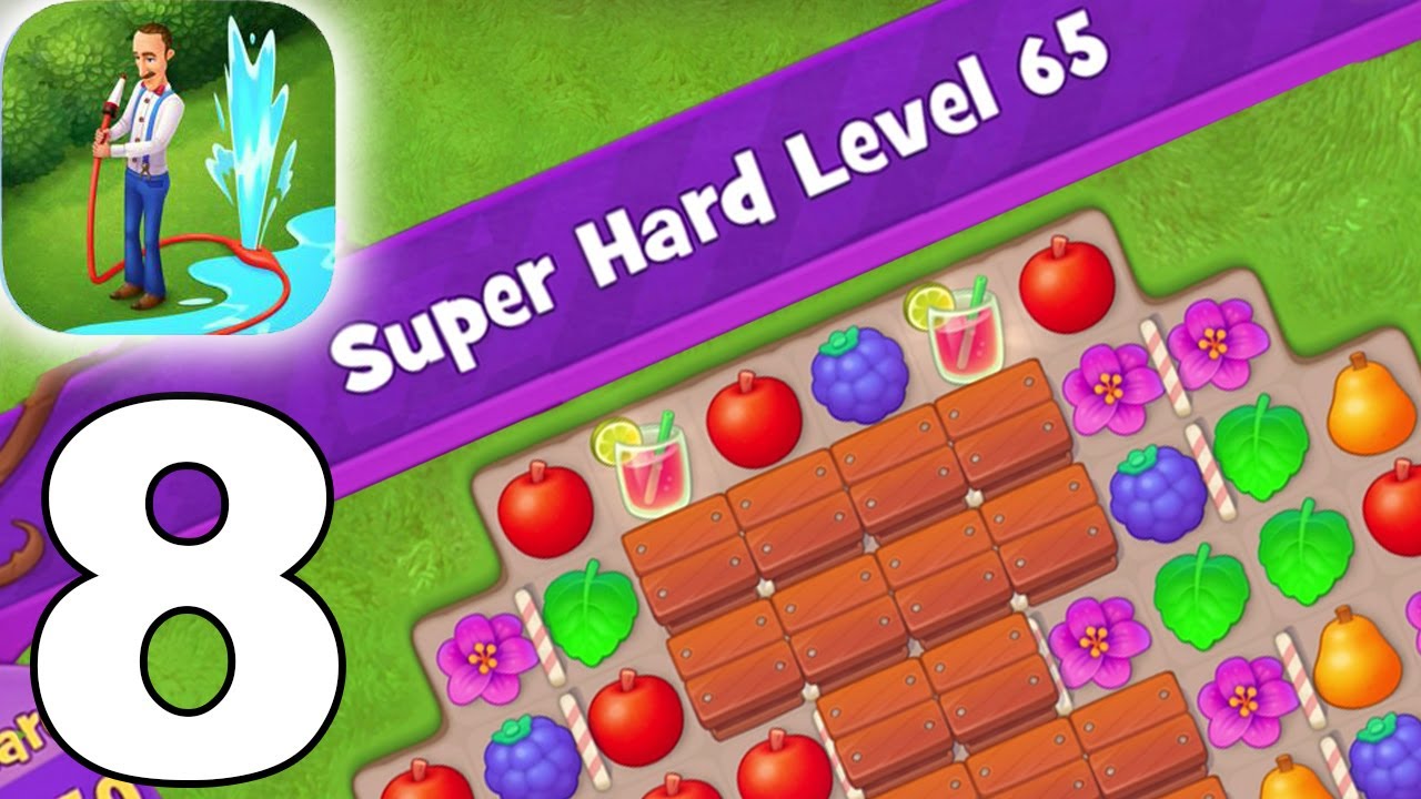 How to get past super hard level 318 in gardenscapes - pojetc
