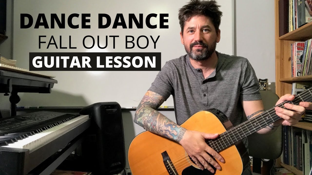 Dance Dance Guitar Lesson - YouTube