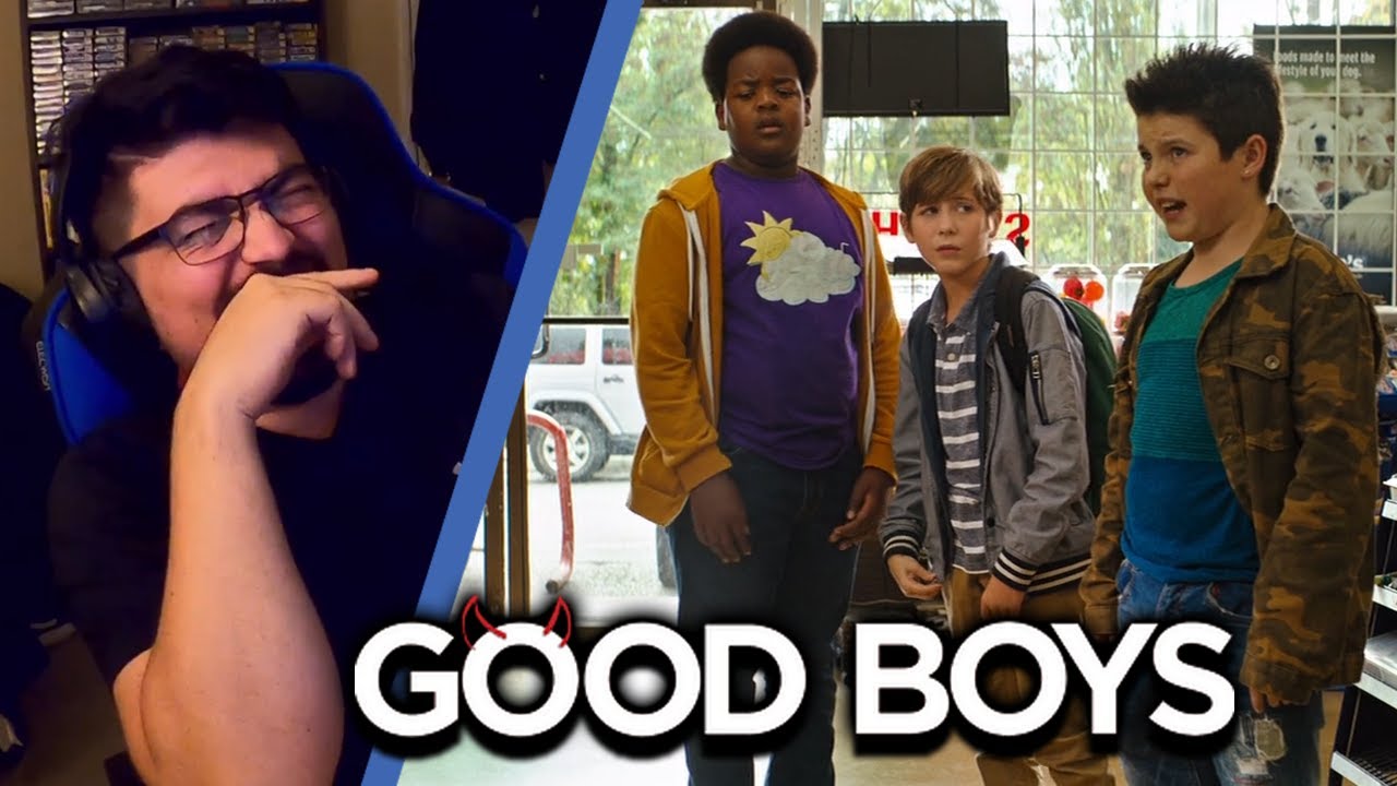 The Bean Bag Bad Boys *First Time Watching* Good Boys - YouTube