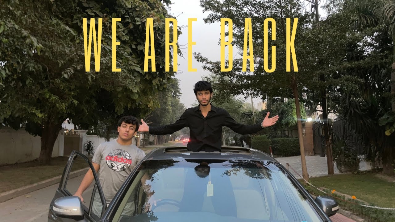 WE ARE BACK AFTER VERY LONG BREAK 😝 - YouTube