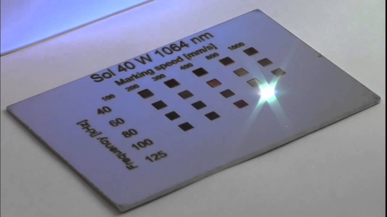 SOL Laser Marking - YouTube