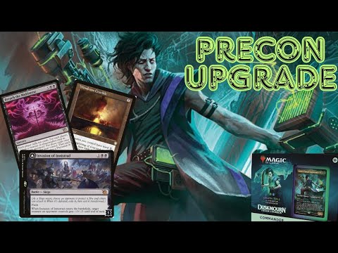 Death Toll MTG Duskmourn Precon Upgrade and Review and Giveaway!! - YouTube