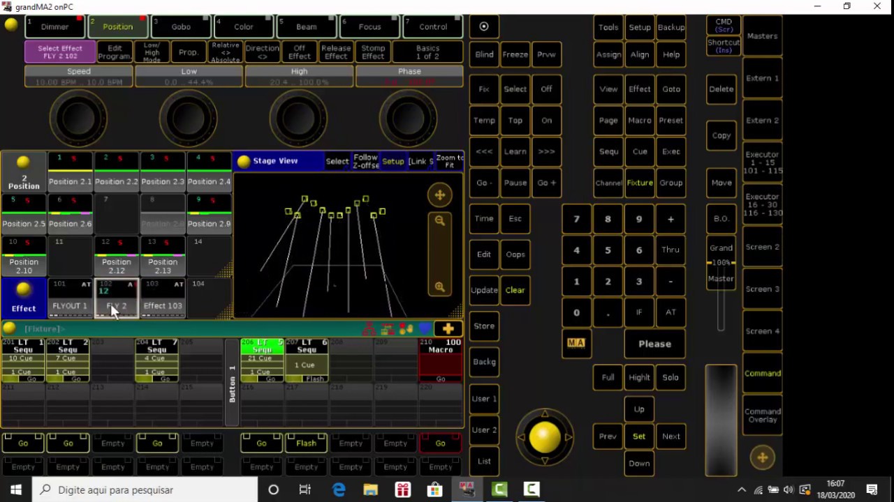 Grandma2 Flyout Efeito Tutorial - YouTube