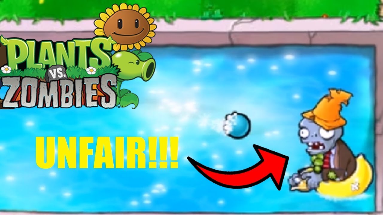 ZOMBIES IN MEINEM POOL!!!💦 - PLANTS VS ZOMBIES - YouTube