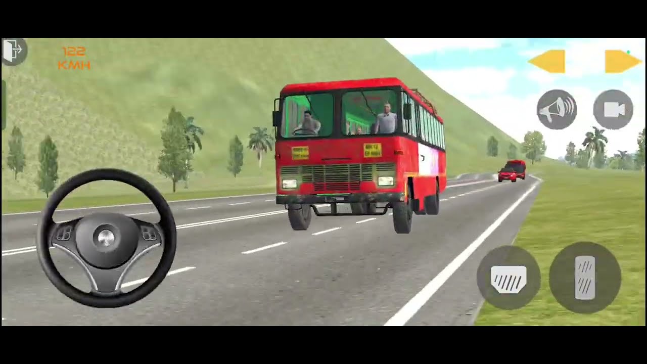 Indian Bus Simulator_ Beautiful Bus Driving In The Maharashtra | - YouTube