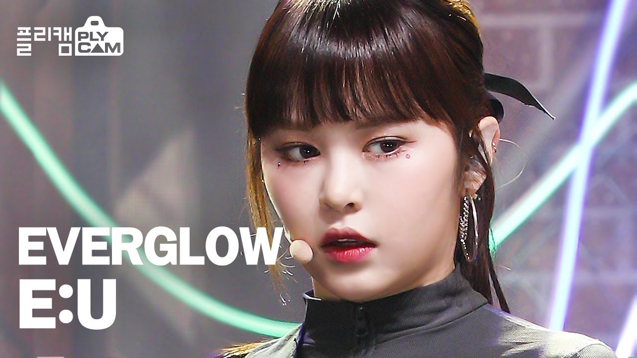 [플리캠 4K] EVERGLOW E:U 'First' (에버글로우 이유)ㅣSimply K-Pop Ep.470 - YouTube