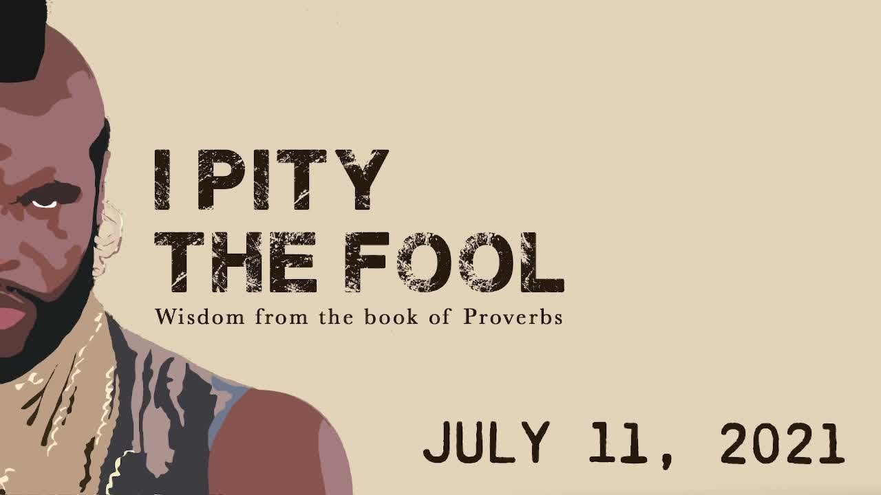 I Pity the Fool - 4 Fools - YouTube