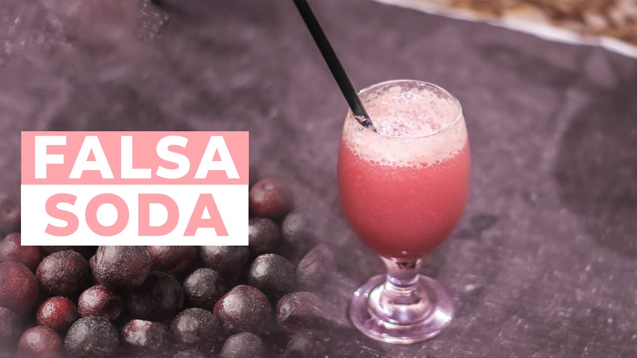 FALSA SODA RECIPE || FALSA SHARBAT DRINK || FALSA JUICE RECIPE ...