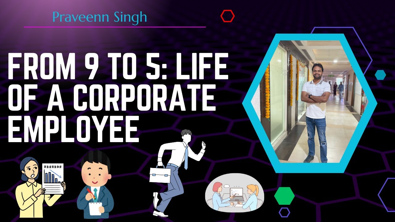 A Day in the Life of a Corporate Employee - YouTube