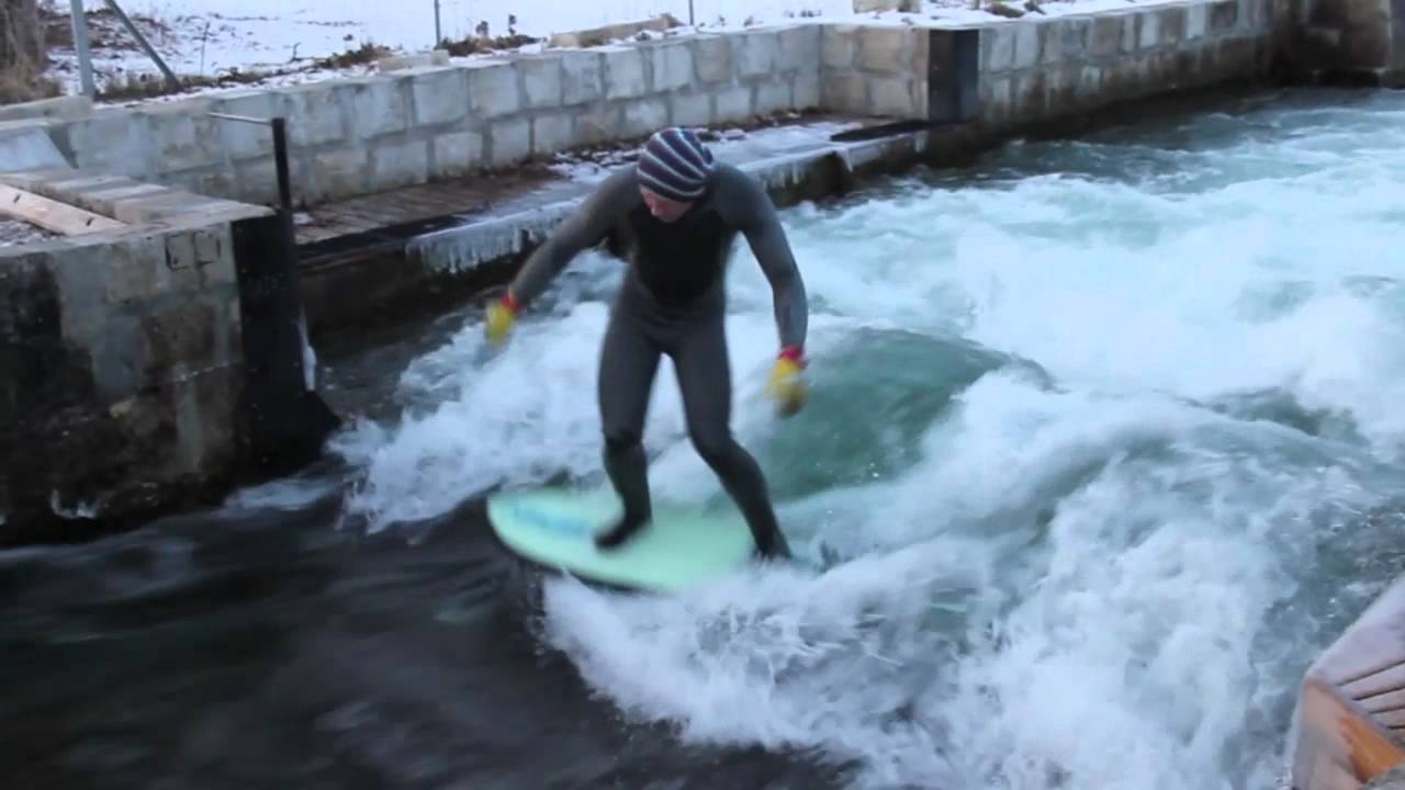 daniel schur riversurfing / january 2012 - YouTube
