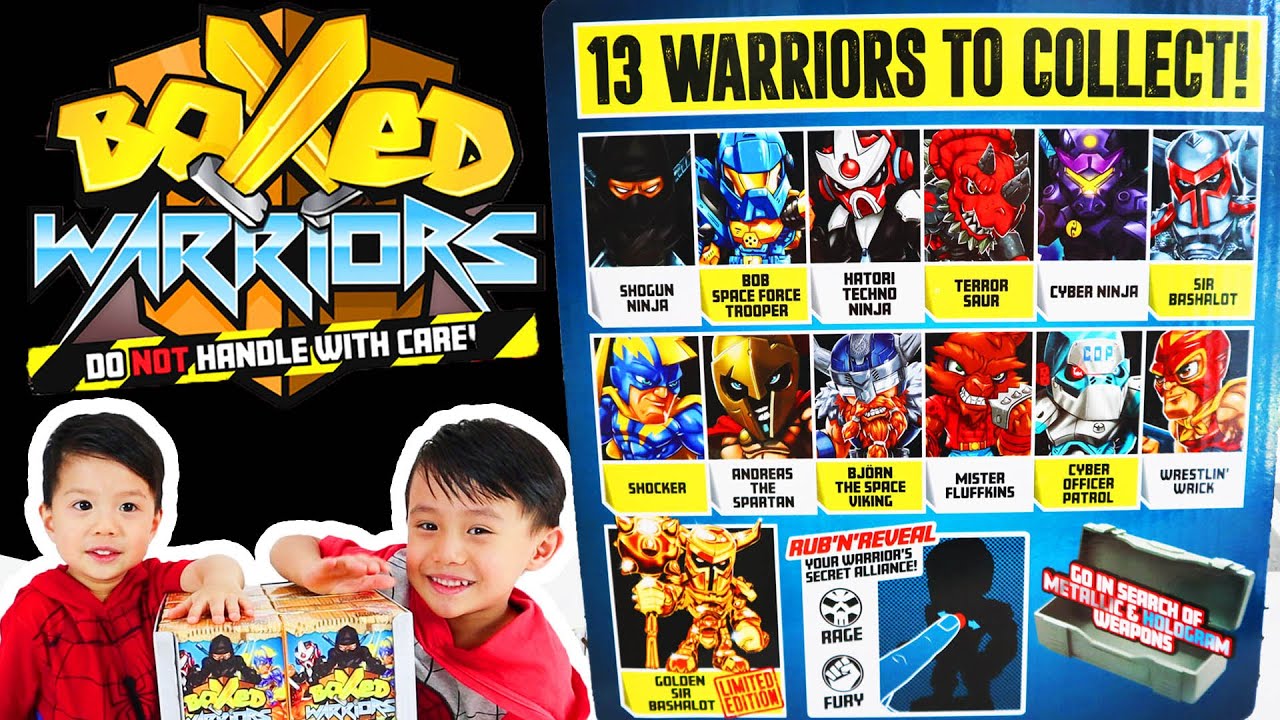 Boxed Warriors Collectibles #1 | Hunt for Limited Edition Golden Sir ...