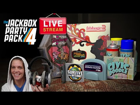 LIVE! Hoodlum Game Night! Member-Play Friday! Jackbox Party Pack fun ...