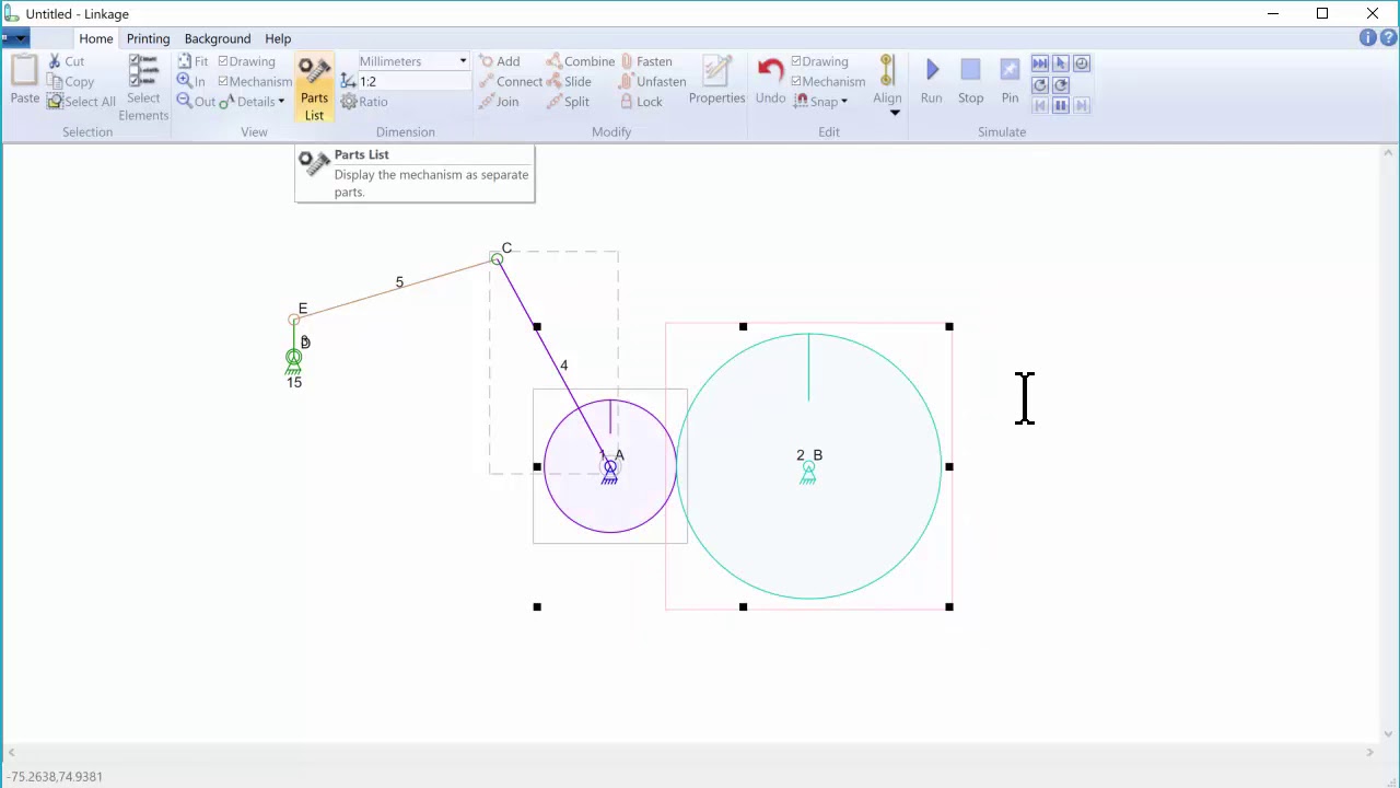 Linkage Gear Tutorial - YouTube