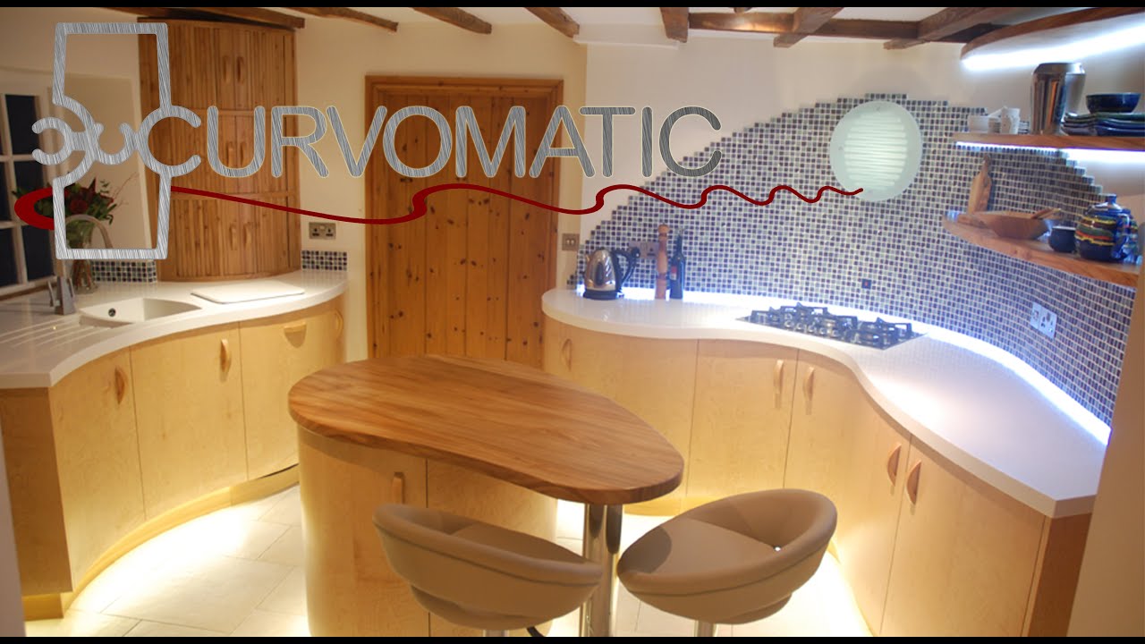 The easiest way to make curved plywood - YouTube