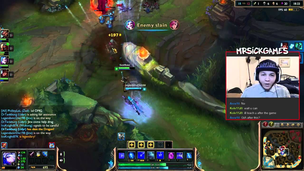 League of Legends: Ashe Gameplay - Live Twitch Commentary - YouTube