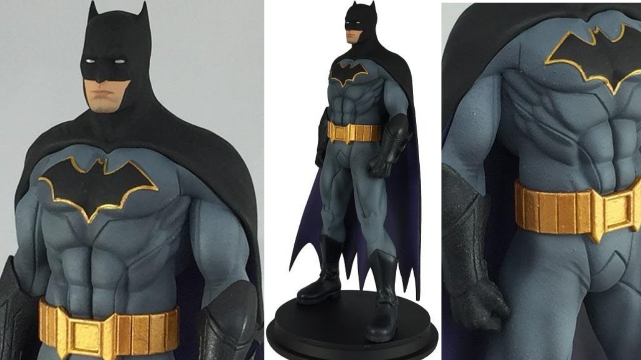 Gamestop ICON HEROES statue BATMAN Review - YouTube